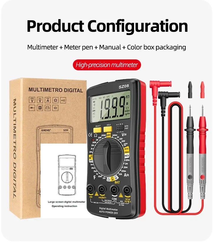 MULTIFUNCTION DIGITAL MULTIMETER