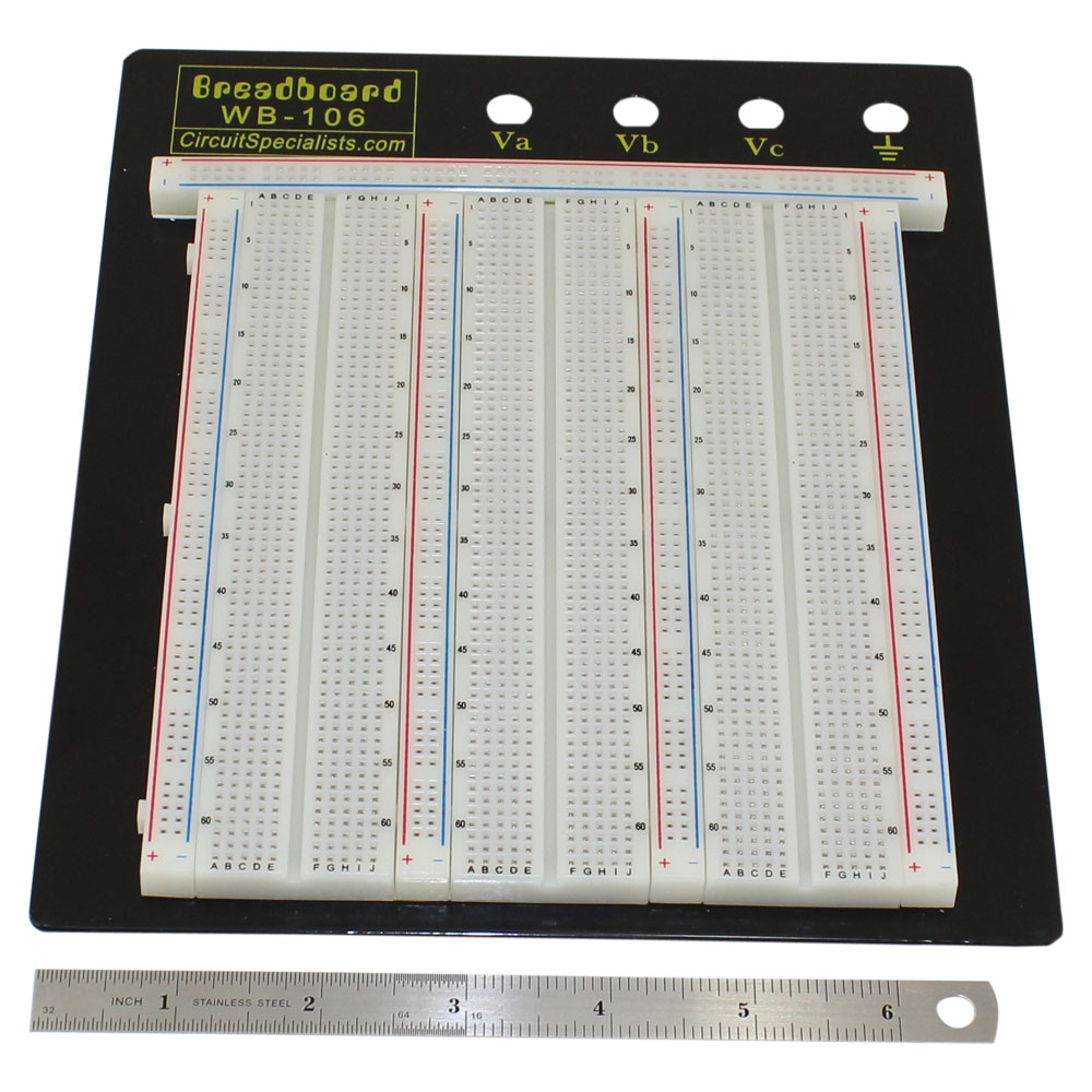 Large Solderless Breadboard Kit with Wires - 2000+ tie-points | WB-106 ...