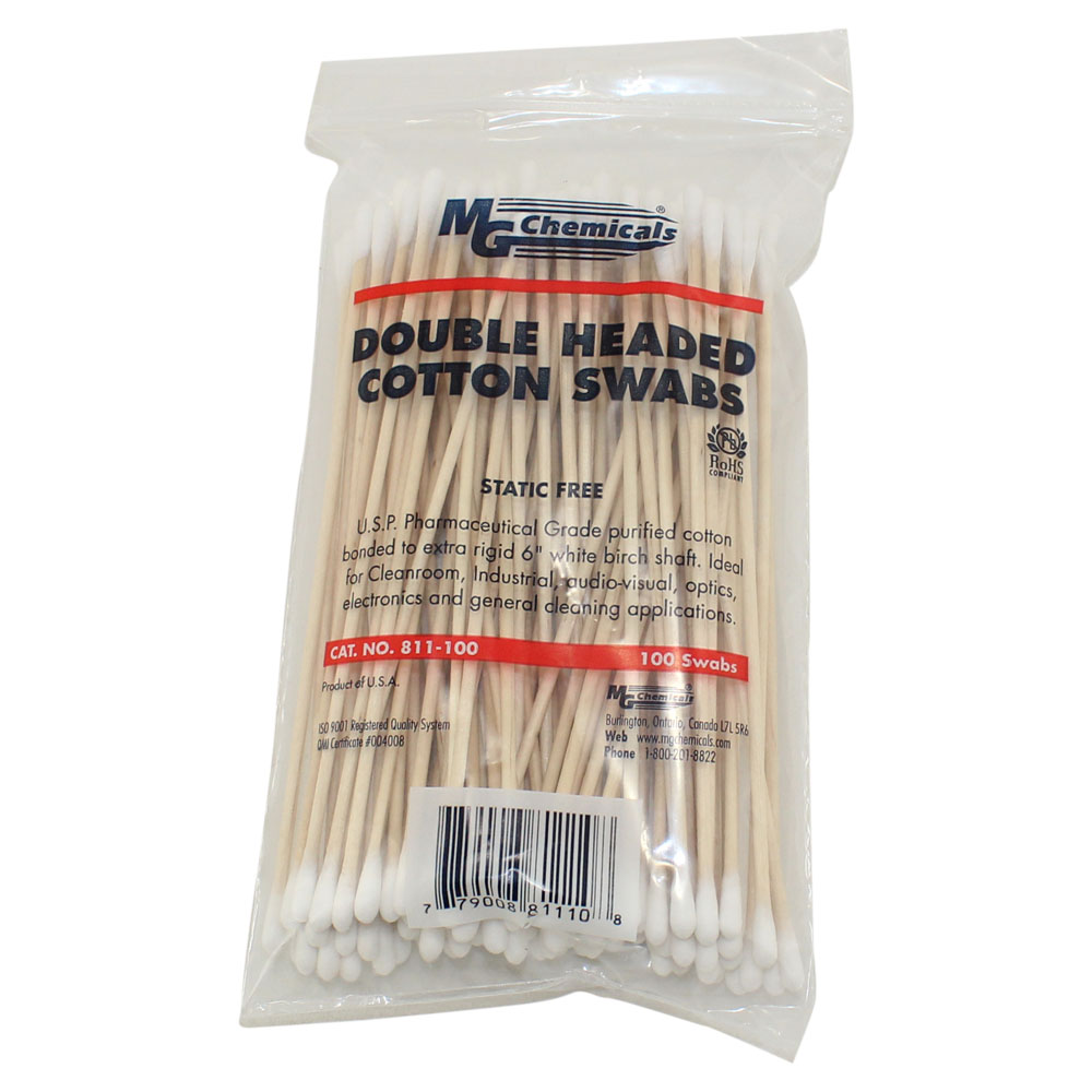 Double Headed Cotton Swab - 100 Per Package
