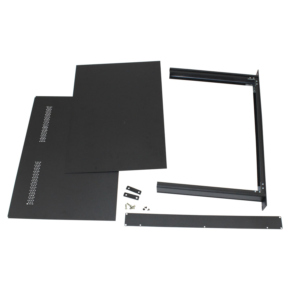 19" Rack Mount Steel Chassis, 1U Height and 300mm Deep