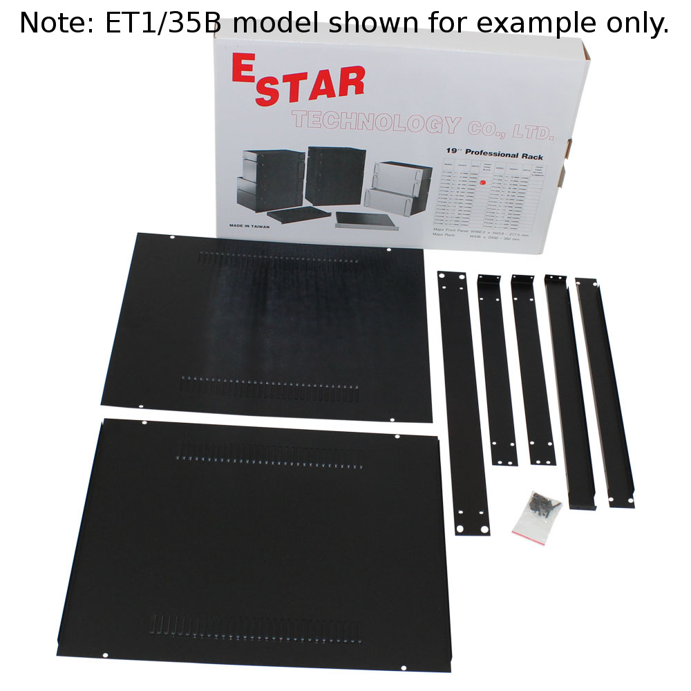 New 3U Rackmount Enclosure ET3/35B - Electronic Enclosures | Circuit ...