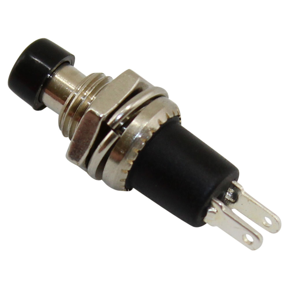 OFF (ON) - Black Push Button Switch