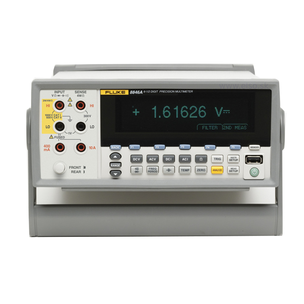New 6.5-Digit Precision Bench Digital Multimeter - FLUKE 8846A ...