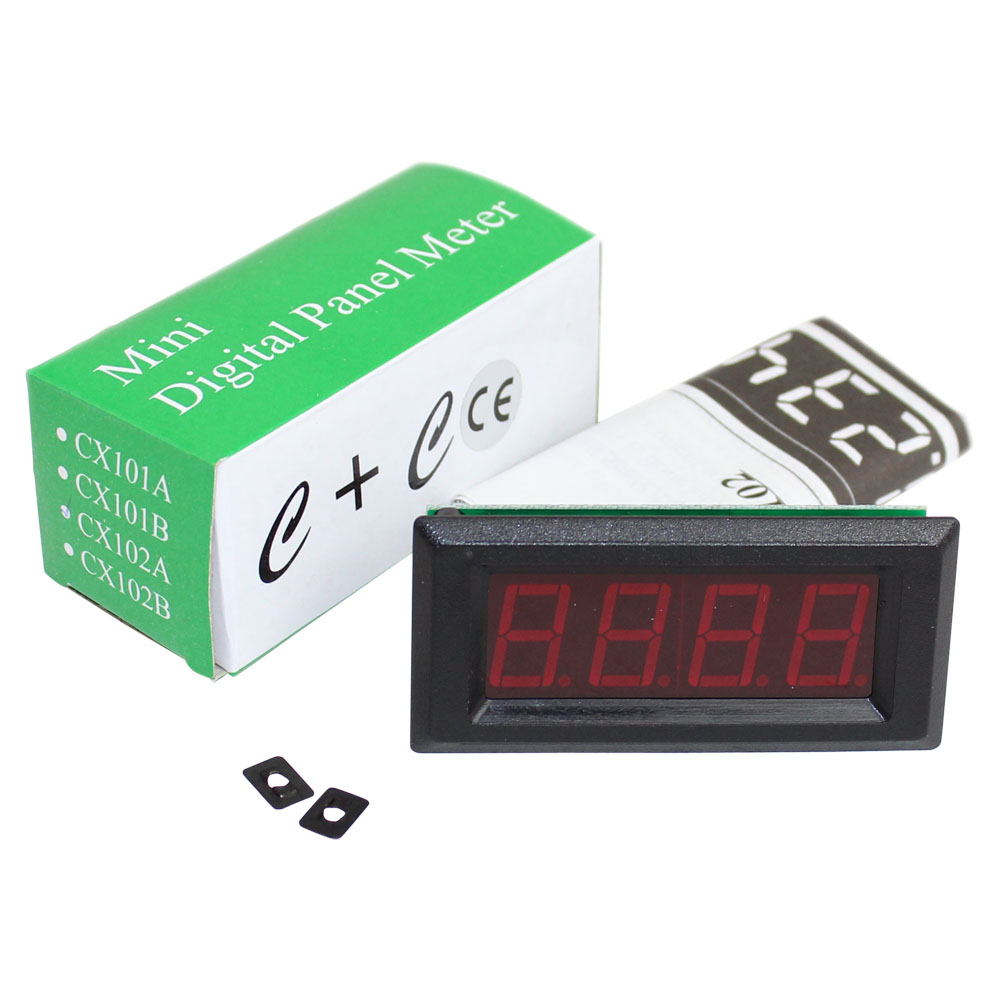 New 3-1/2 Digit LED Panel Meter CX102A - Digital Panel Meters | Circuit ...