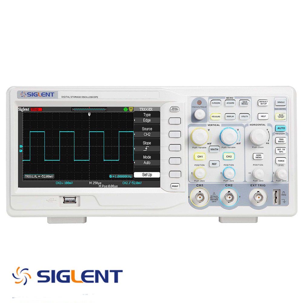 Siglent 100 MHz Digital Storage Oscilloscope - SDS1102CML | Circuit ...