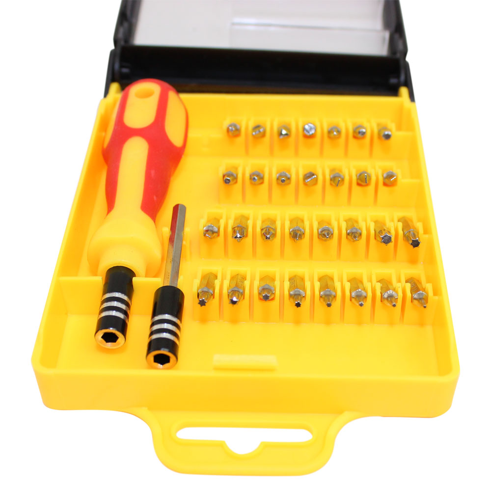 33 Piece Screwdriver Set in Plastic Organizer