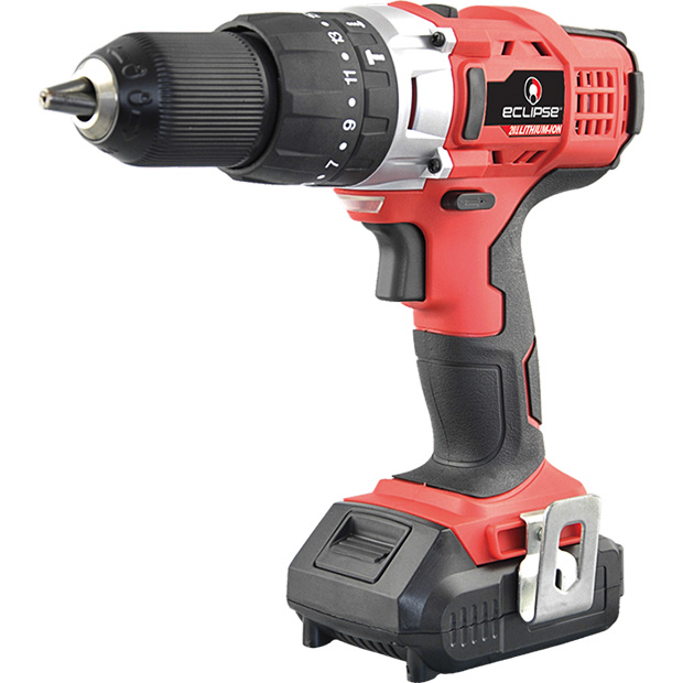 20v Cordless Hammer Drill 1 5ah Li Ion Battery 1 Hour Fast Charger