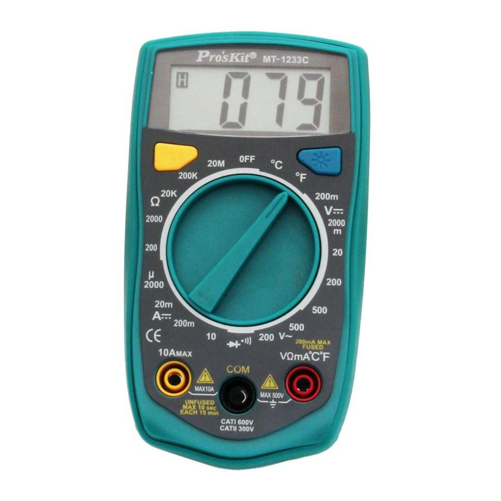 Multimeter, Digital, 3 1/2