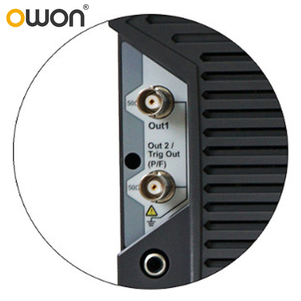 25 MHz, 2 Channel Arbitrary Waveform Generator option for OWON Test ...