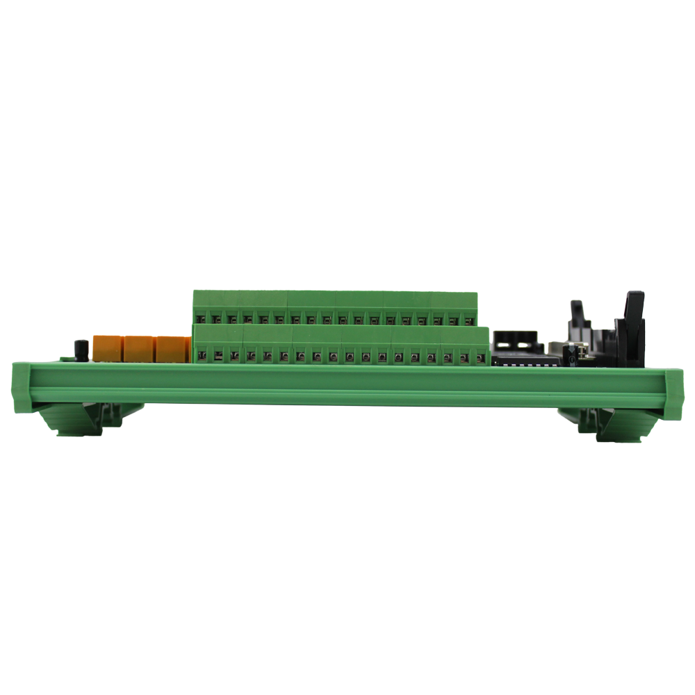NuDAM | 24 Channel Relay Output Terminal Board 12V Coil | DIN-24R/12