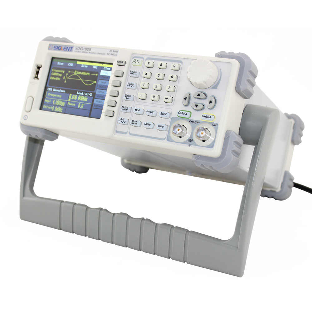Siglent Arbitrary Function Generator | SDG1025 | 25MHz
