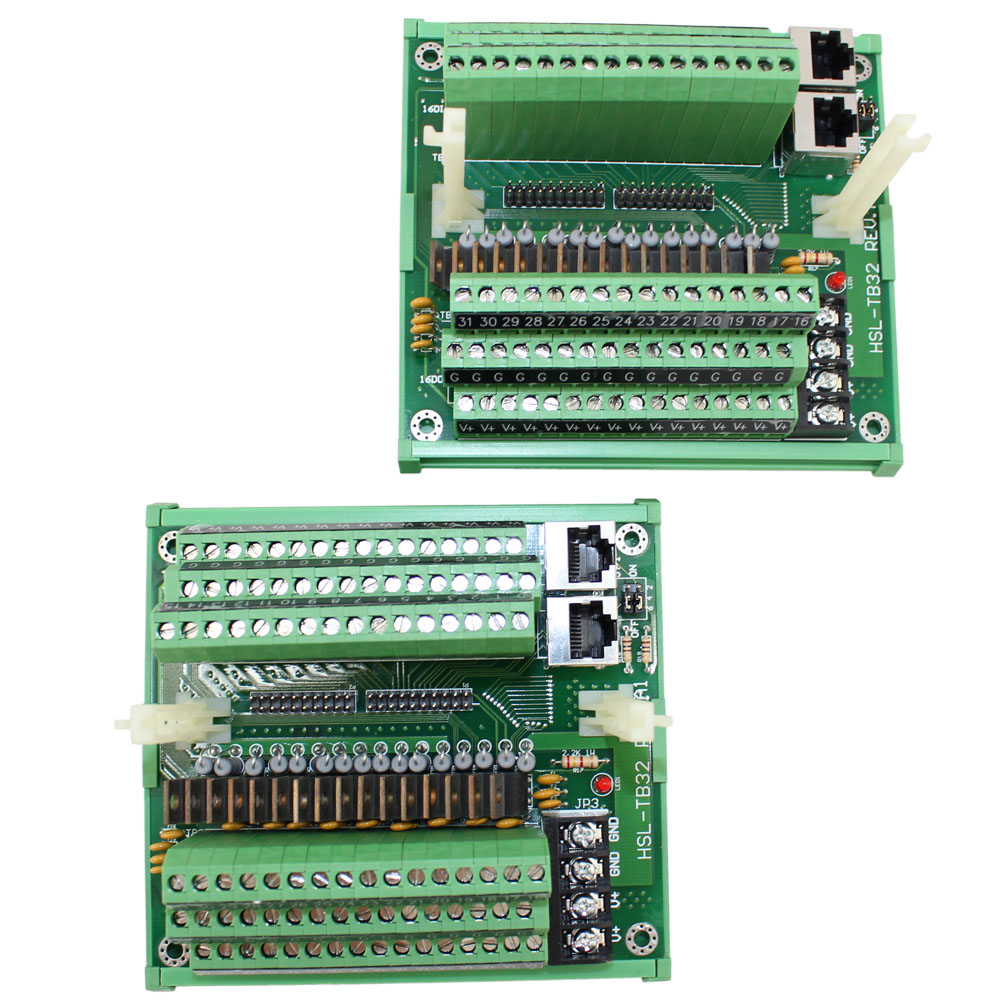 Terminal Bases: 32-Ch I/O Terminal Base (HSL-TB32-DIN)