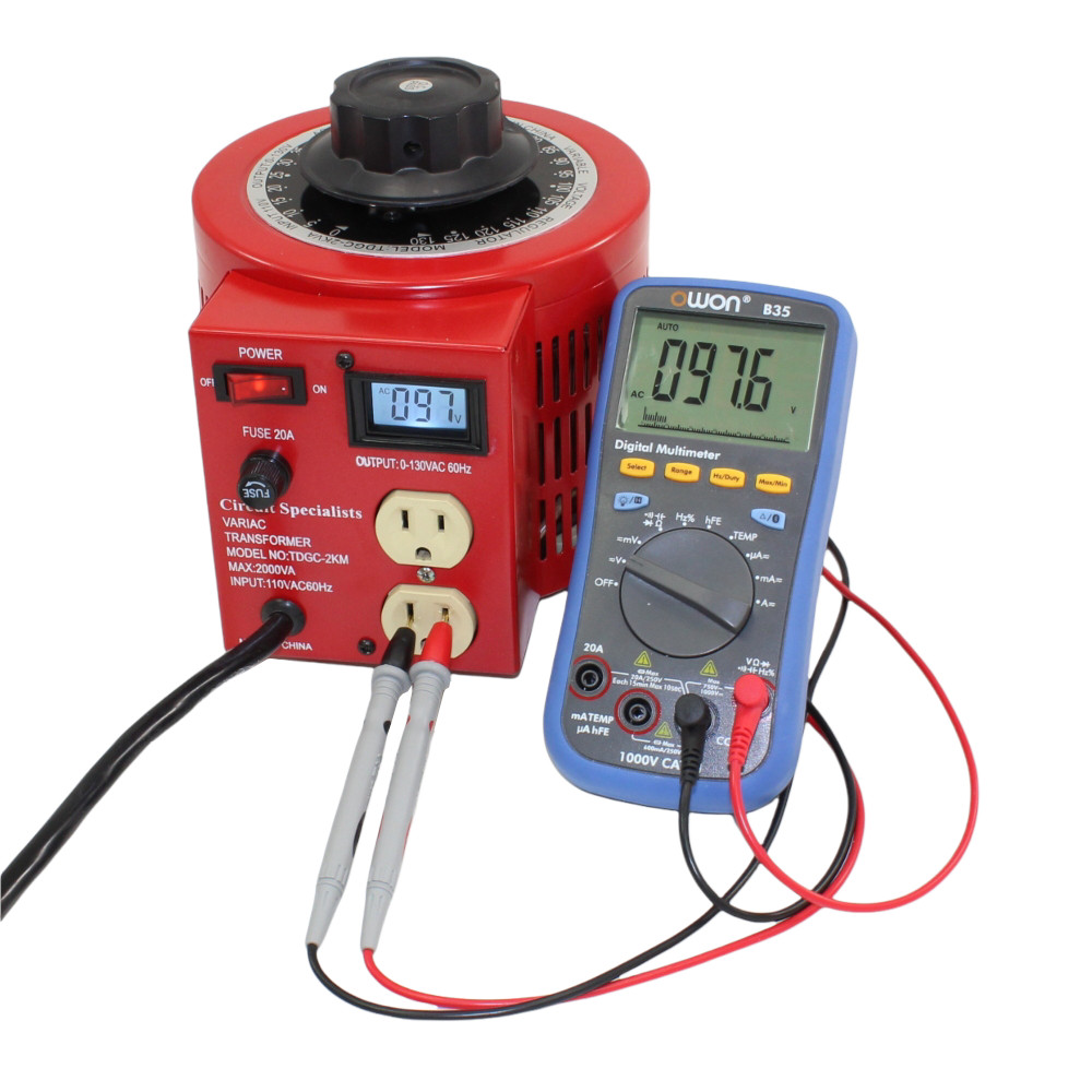 20 Amp Variac Transformer | Variable AC Power Supply | TDGC2 2D ...