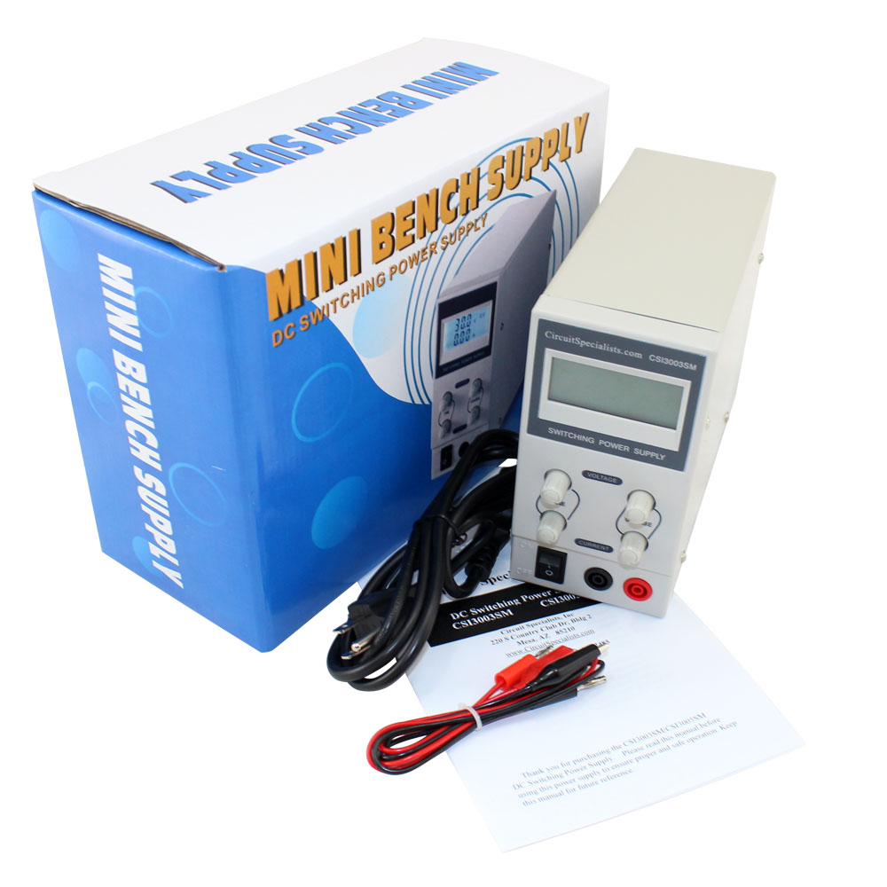 30 Volt DC Variable Output Switching Power Supply 3 Amps