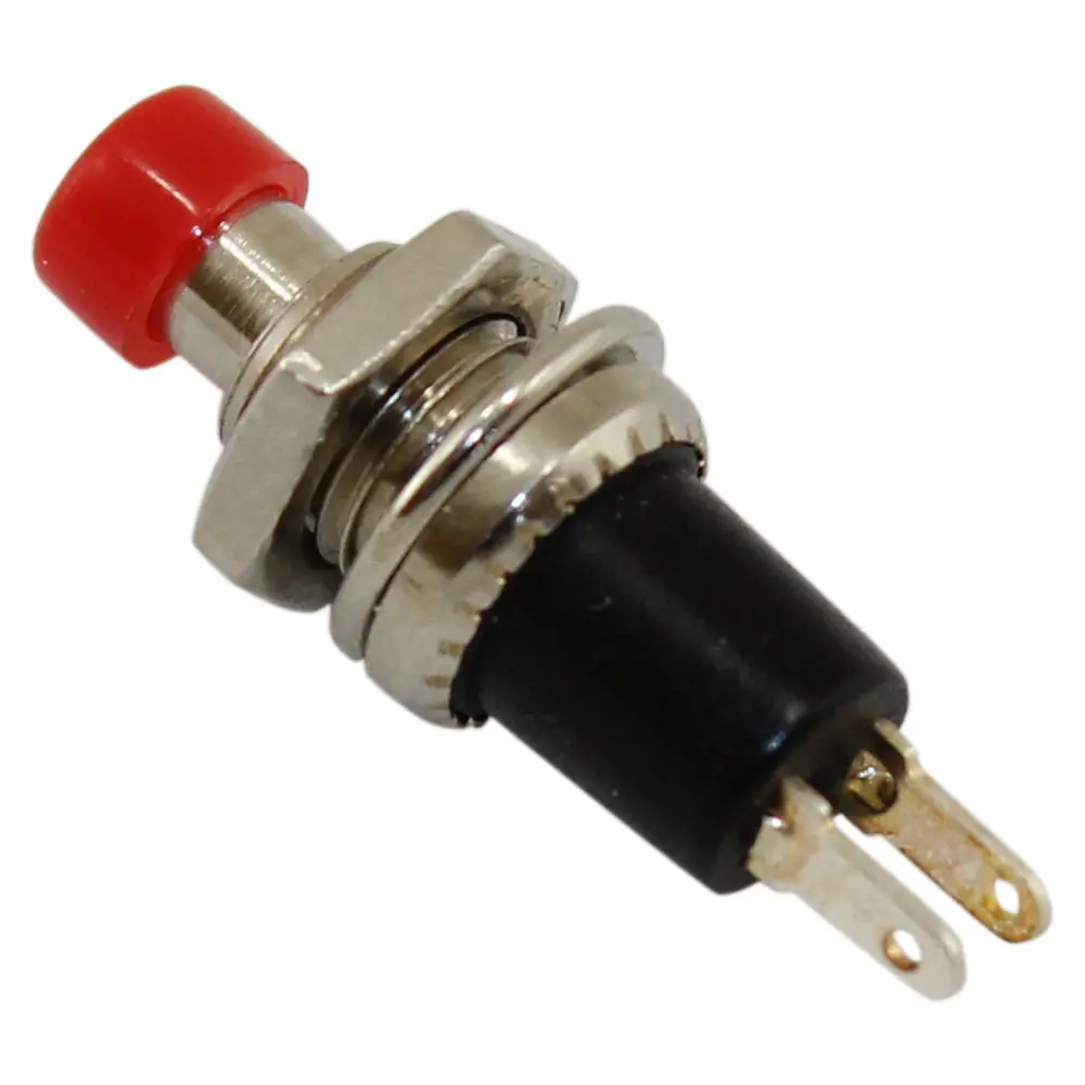 ON (OFF) - Red Push Button Switch