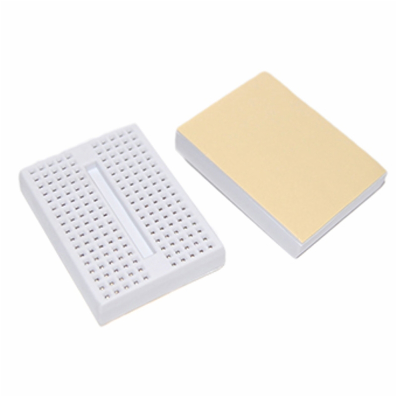 Bread Kit 170 Points Mini Breadboard Kit, 12Pack Tiny Breadboard PCB ...