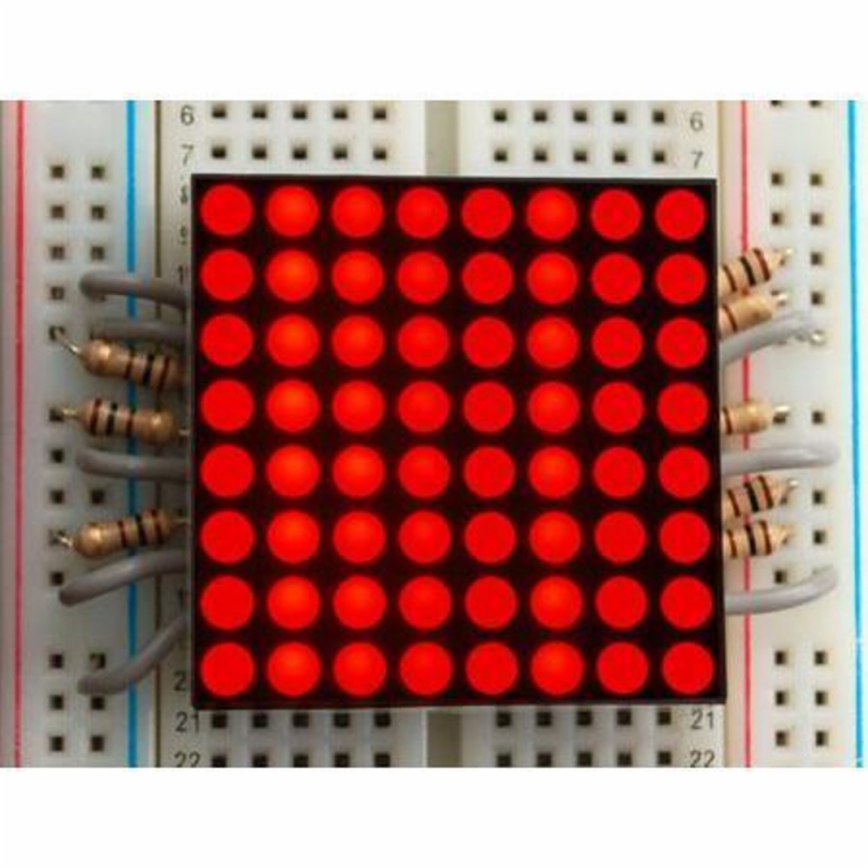 1.2" 8X8 Red LED Matrix Display