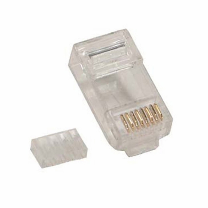 CAT 6 Modular Plug - RJ45 - 100 per bag