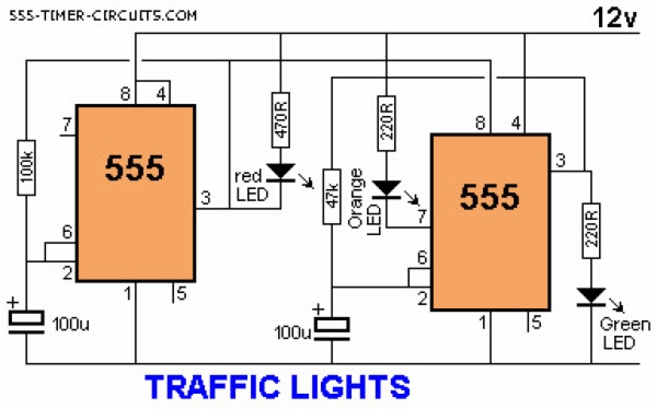 10+ Traffic Light Using 555 Timer | Robhosking Diagram 10+ Traffic Light Using 555 Timer | Robhosking Diagram