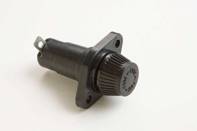 PMG-KS-01-Q2R PANEL MOUNT FUSE HOLDER 13/32" x 1 1/2" FUSE