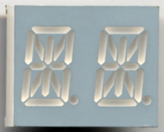 .8" Common Anode Red Alphanumeric LED Display