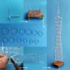 DIY Electronic Model LED Canton Tower Soldering Project Kit | Circuit ...