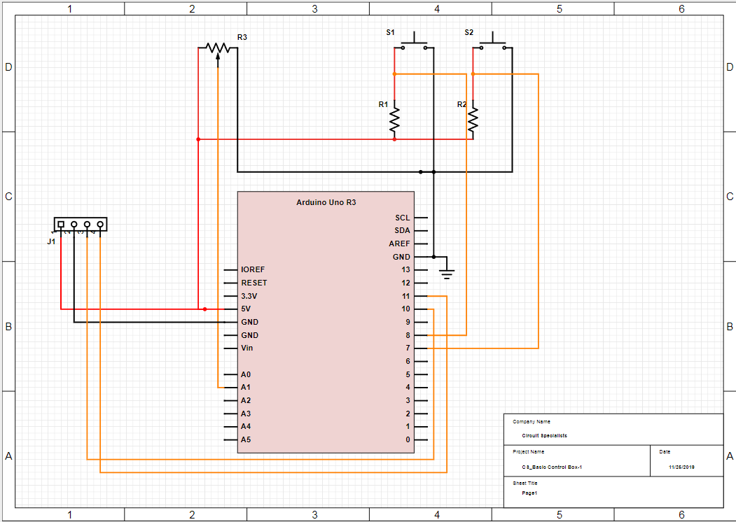 Basic Control Box With An Arduino Microcontroller And Project Box